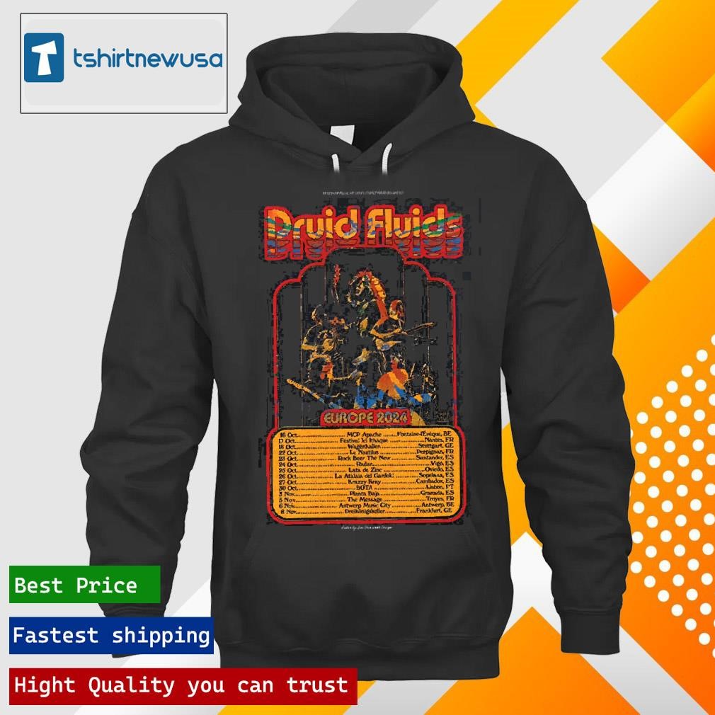 Official Druid Fluids Official Poster For Europe Tour 2024 Tour Dates ...