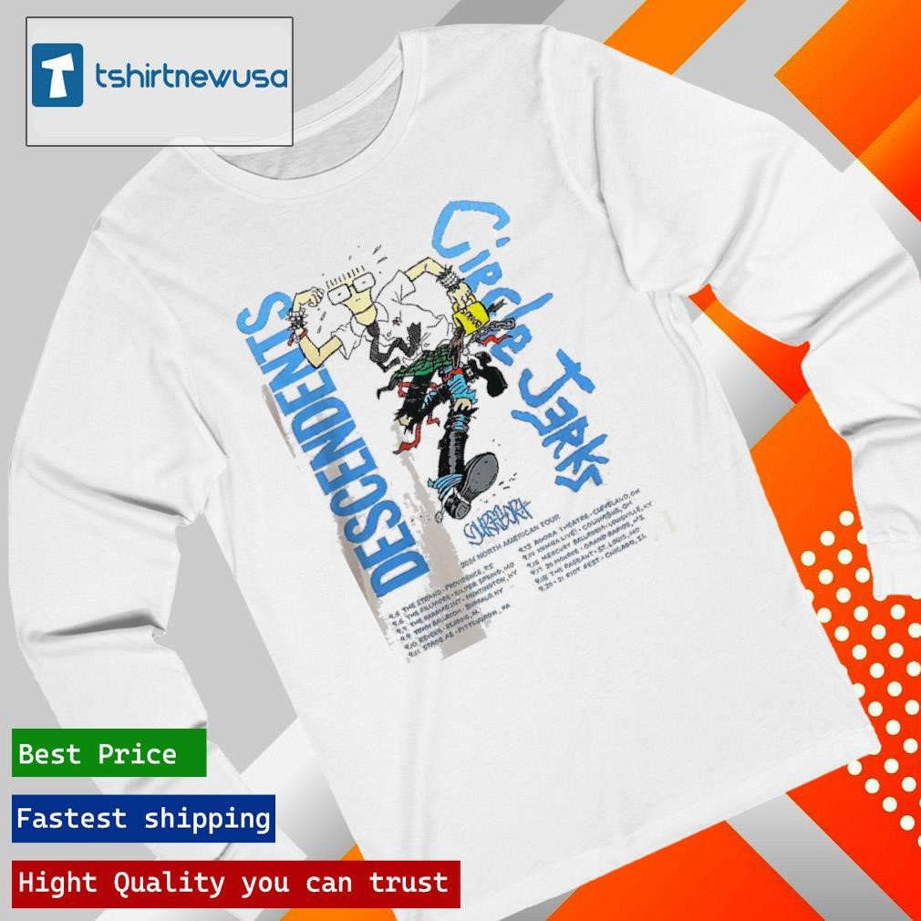 Premium Circle Jerks And Descendents 2024 North American Tour September ...