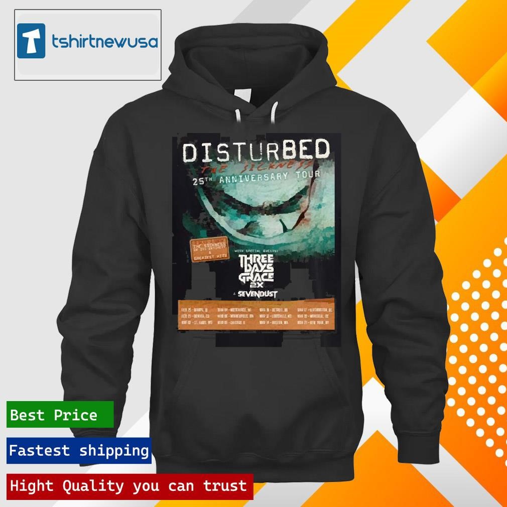 Original Disturbed The Sickness 25th Anniversary Tour Dates List 2025 ...