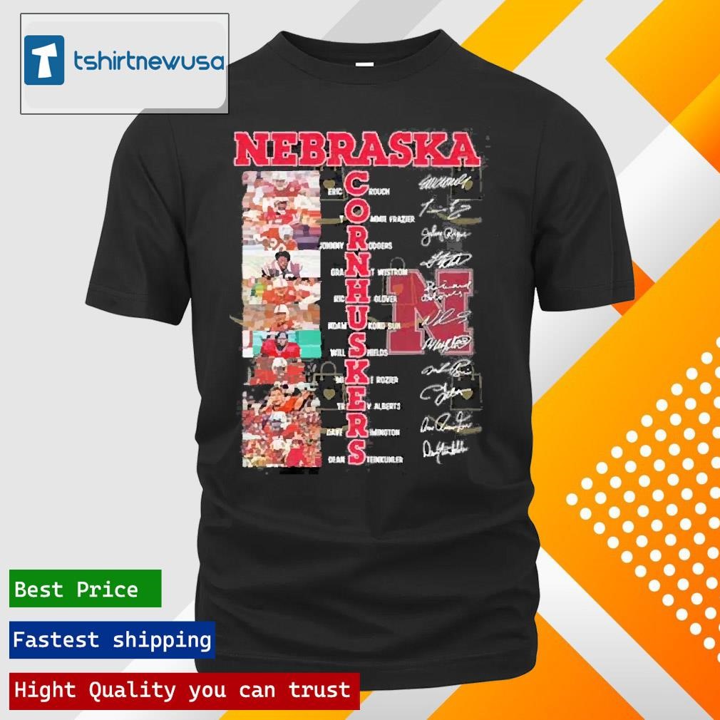 Best Nebraska Cornhuskers Football Signature 2025 T Shirts, hoodie and ...
