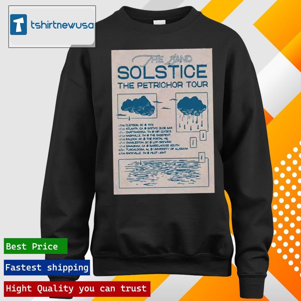 Original The Band Solstice The Petrichor Tour 2025 Poster T Shirt ...