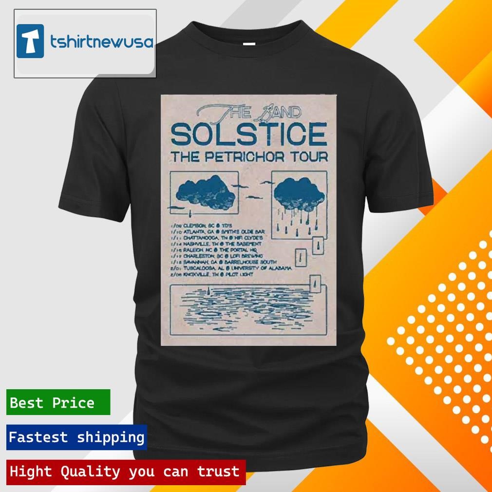 Original The Band Solstice The Petrichor Tour 2025 Poster T Shirt ...