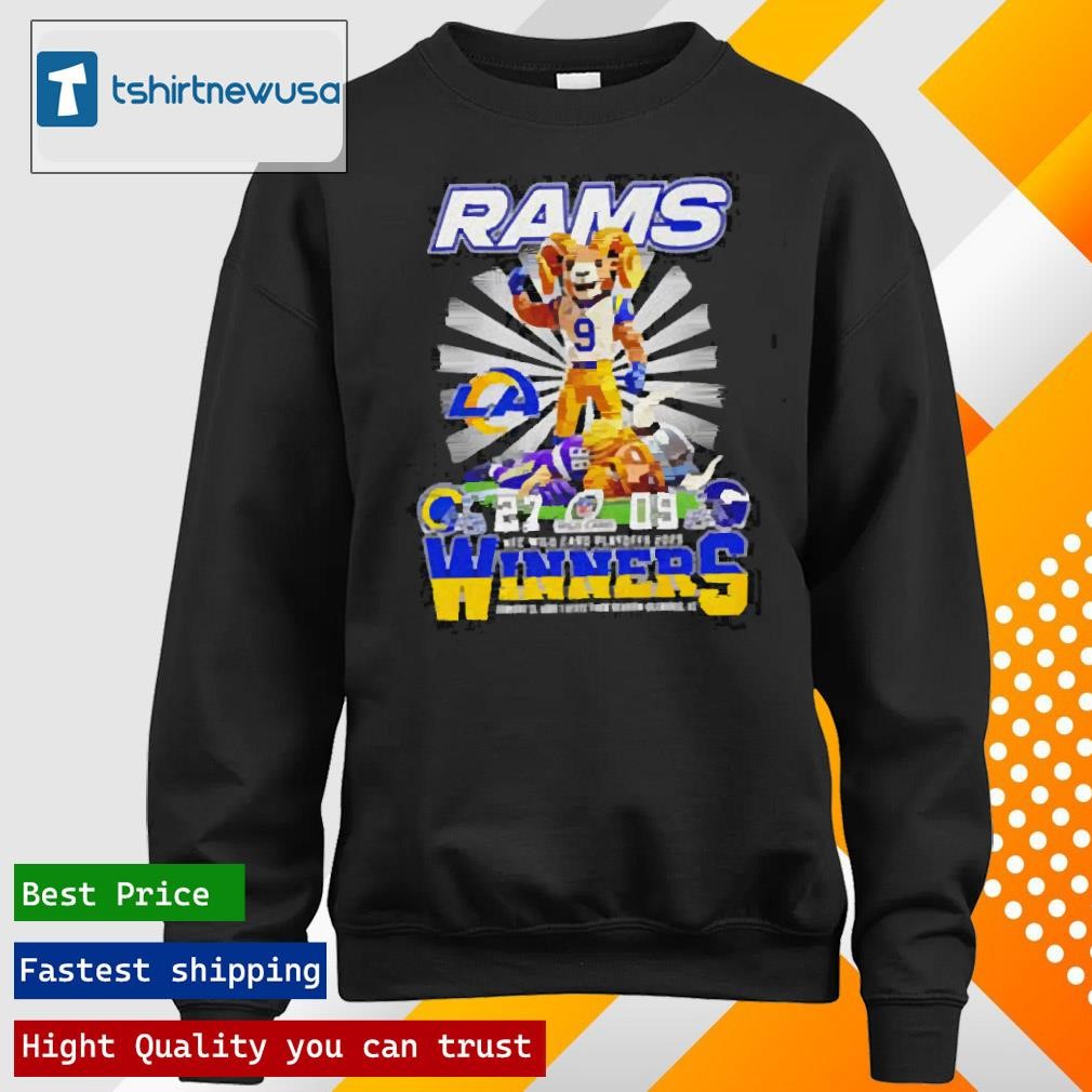 Original Mascots Los Angeles Rams vs Minnesota Vikings NFC Wild Card ...