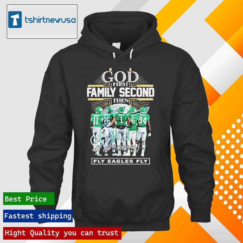Original Philadelphia Eagles God First Family Second Then Fly Eagles ...
