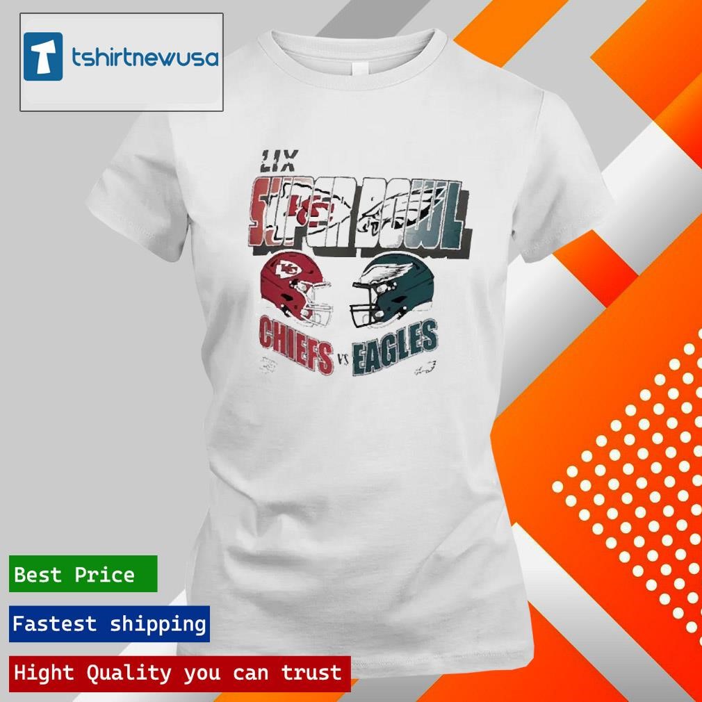 Original Super Bowl Lix Matchup Helmet Vintage Kansas City Chiefs Vs ...