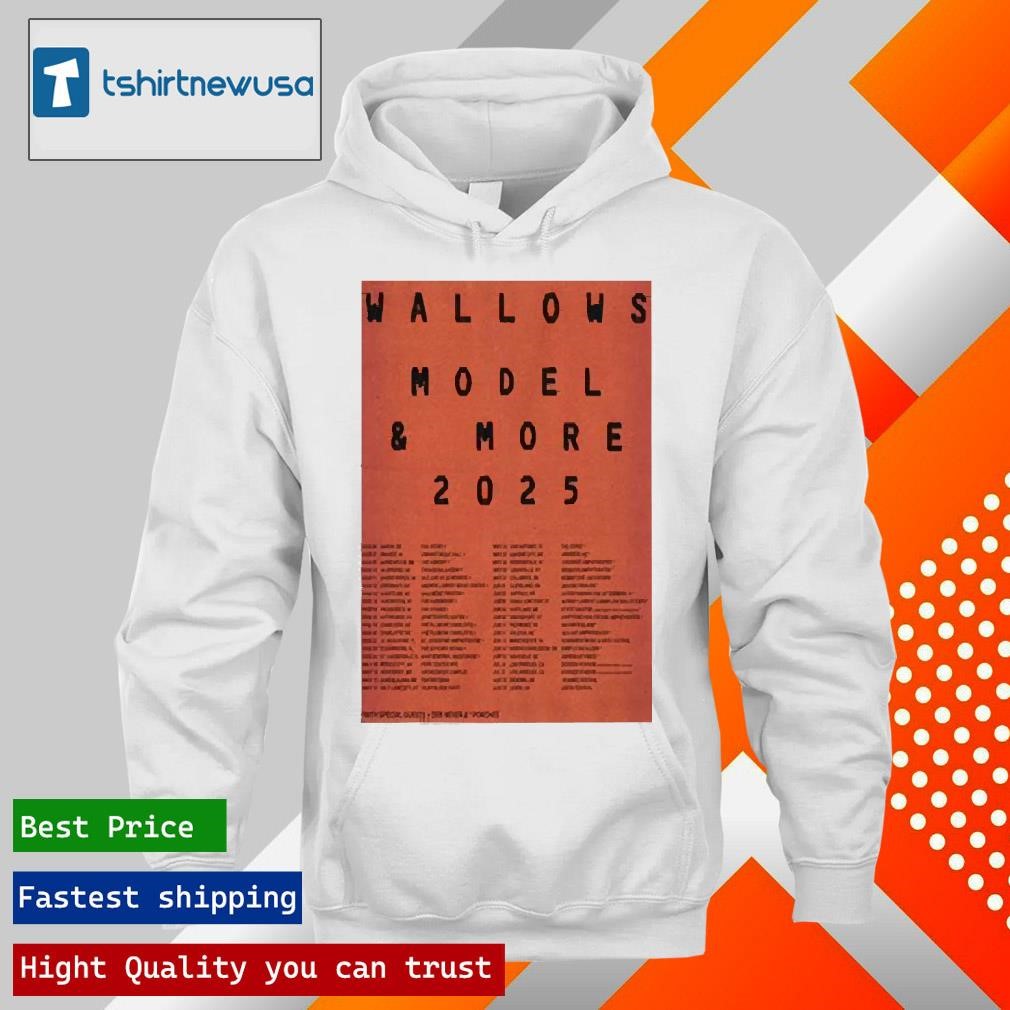 Original Wallows Model More Tour 2025 Event Shirts, hoodie and long ...