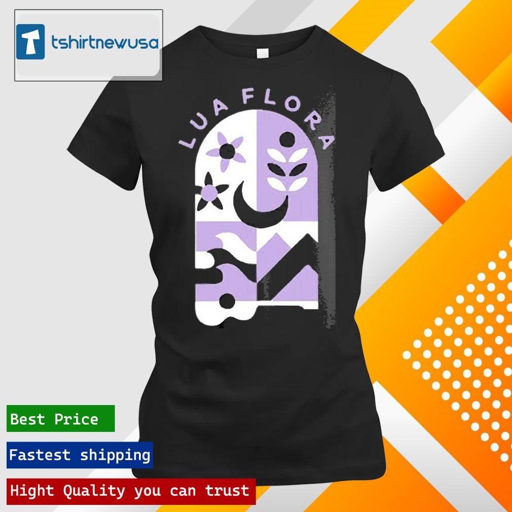 Top Lua Flora Beach Folk Moon Guitar 2025 T Shirt, hoodie and long sleeve tee