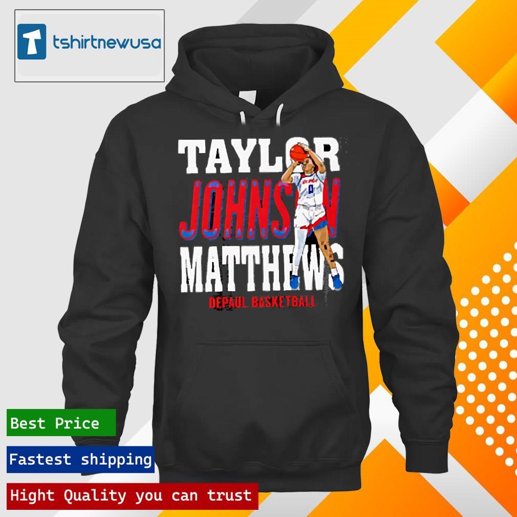 Funny Taylor Johnson Matthews Depaul Basketball Signature Cartoon 2025 ...