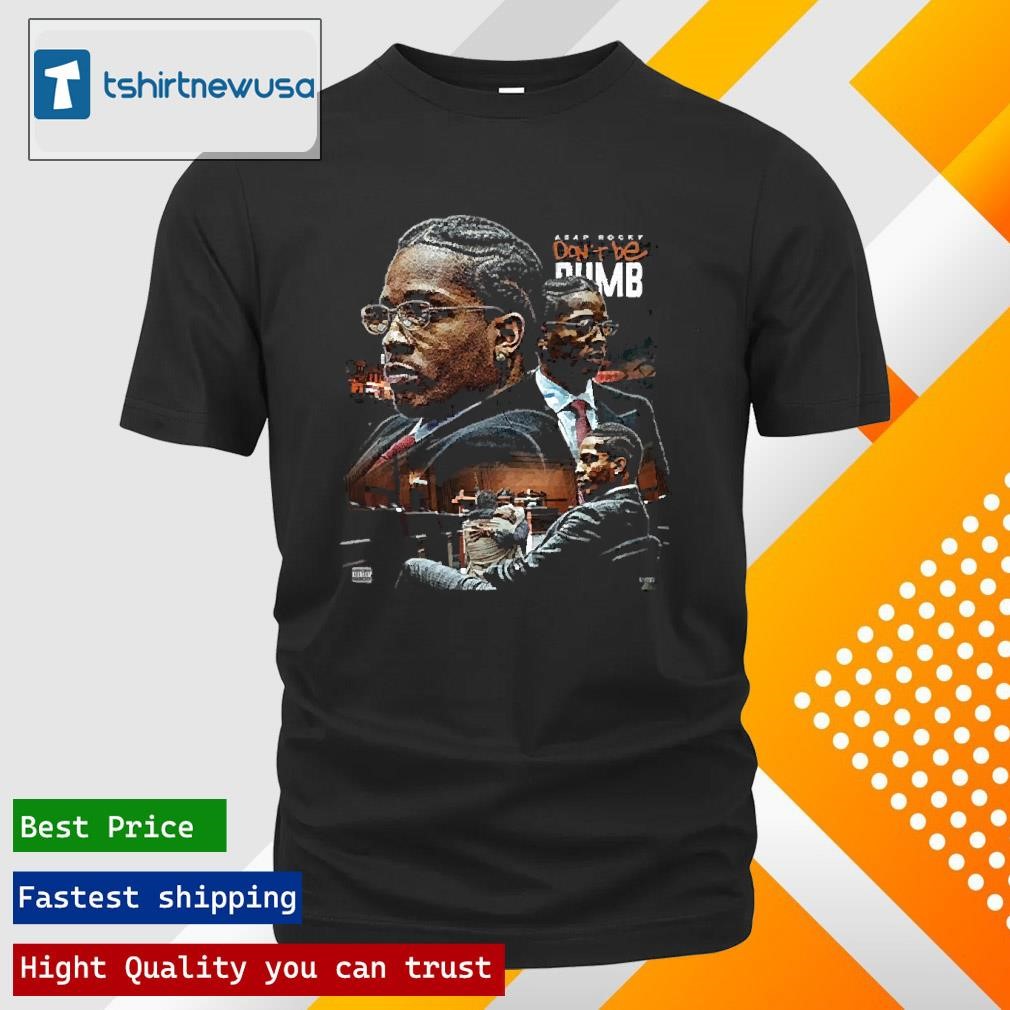 Original ASAP Rocky Merch Tee For New Album Don’t Be Dumb Two Sides ...