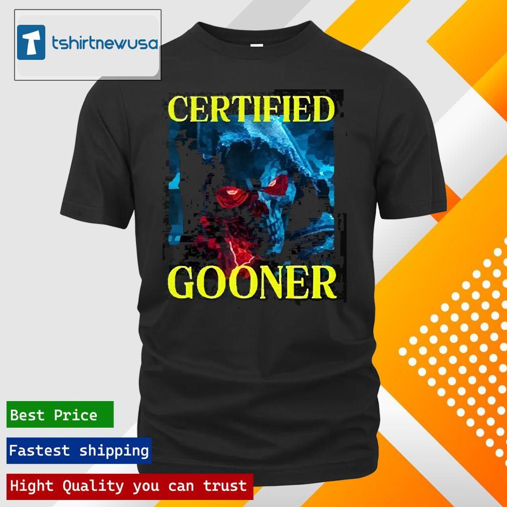 Original Chase Hooper Certified Gooner 2025 T Shirt, hoodie and long ...