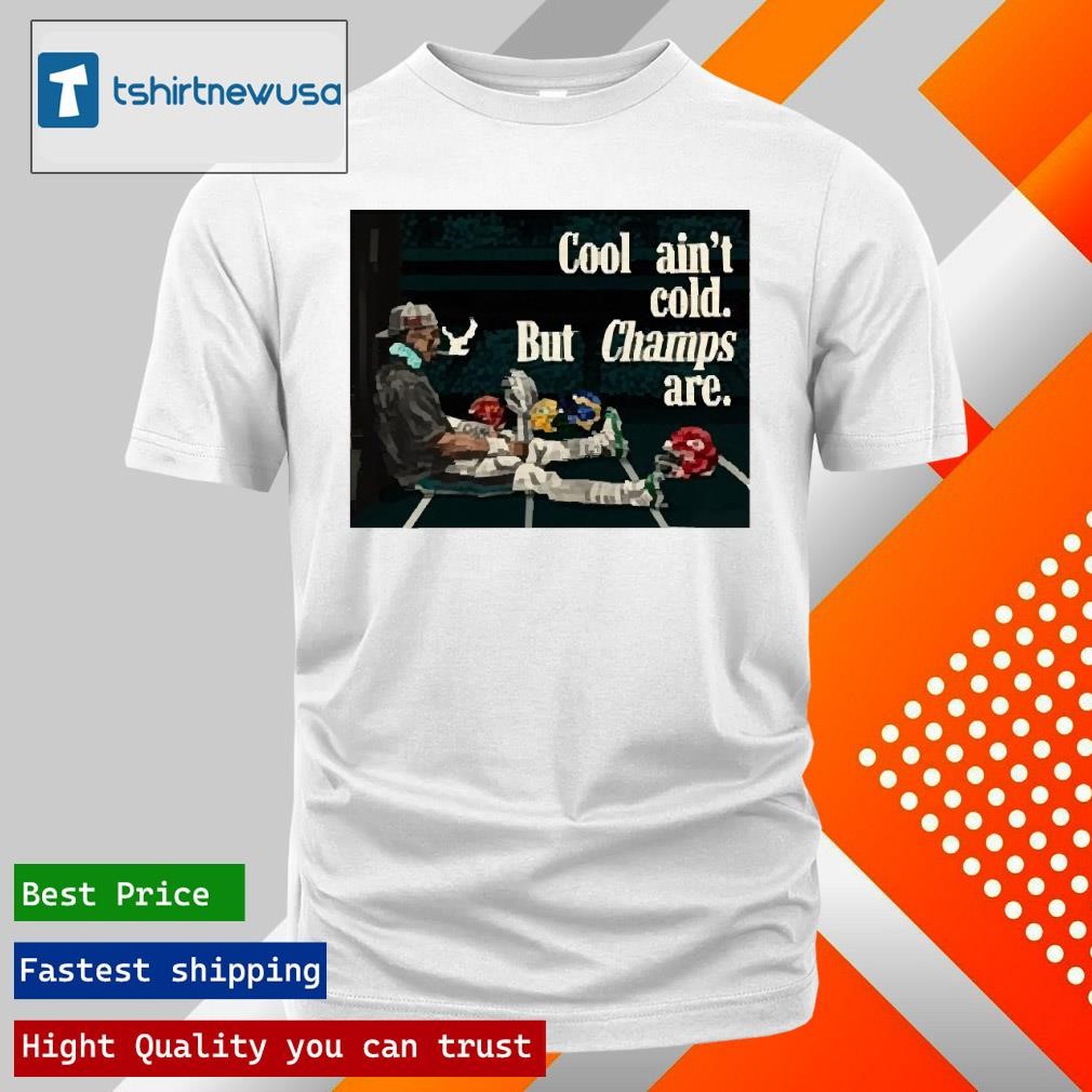 Original Dhwani Cool Aint Cold But Champs Are Helmet 2025 Shirts ...