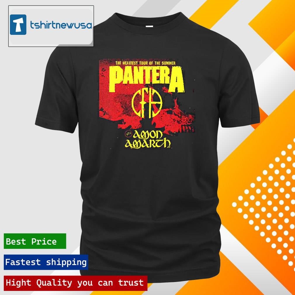 Original Pantera Heaviest Tour Of The Summer 2025 Tour Classic Shirts ...