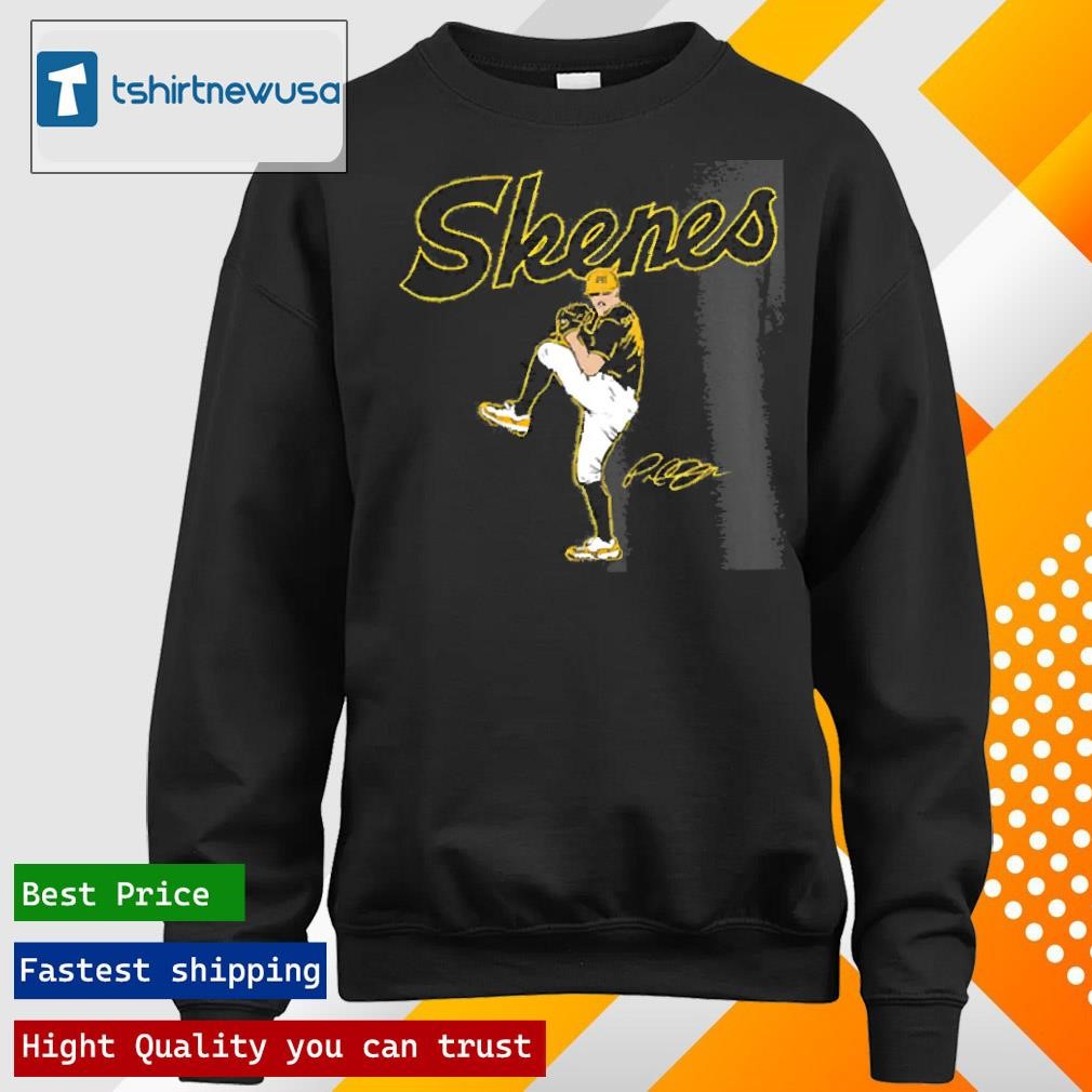 Original Paul Skenes Ace Pose Signature 2025 T Shirt, hoodie and long ...