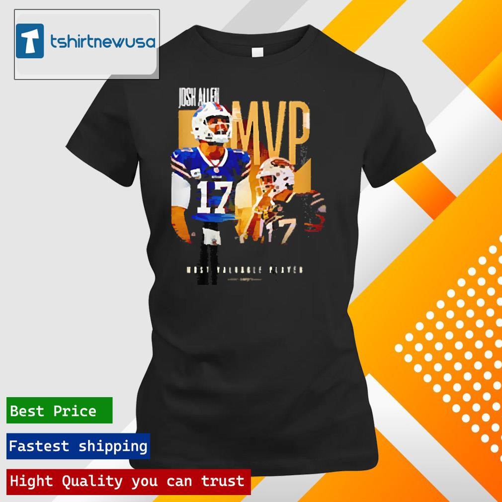 Premium Nfl Mvp Josh Allen Most Valuable Player 2025 Shirts, hoodie and ...