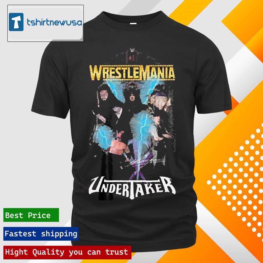 Premium Wrestlemania Wwe Undertaker Signature 2025 Shirts, hoodie and ...