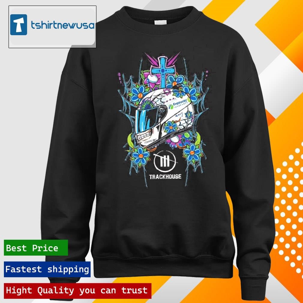 Top Daniel Suarez Trackhouse Racing Team Collection Helmet 2025 Shirts ...