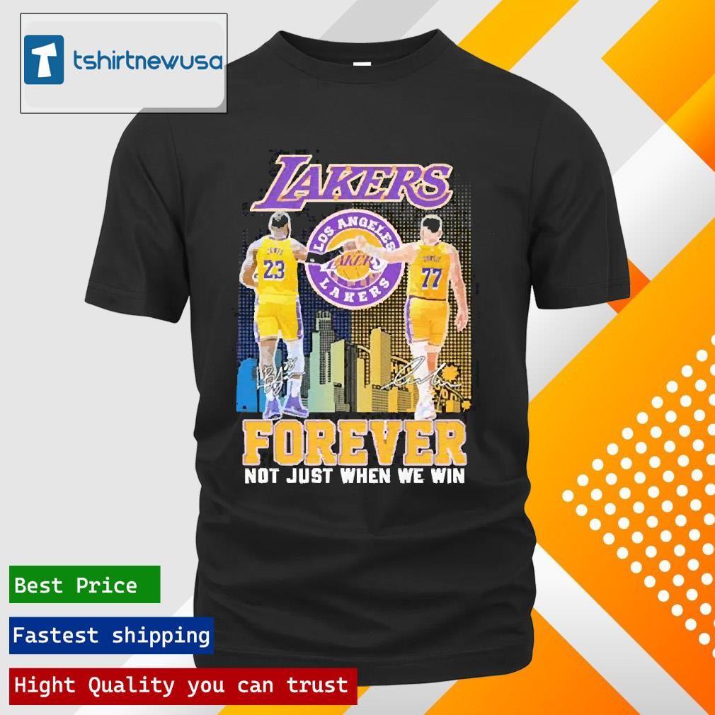 Top Los Angeles Lakers Lebron James And Luka Doncic Forever Not Just ...