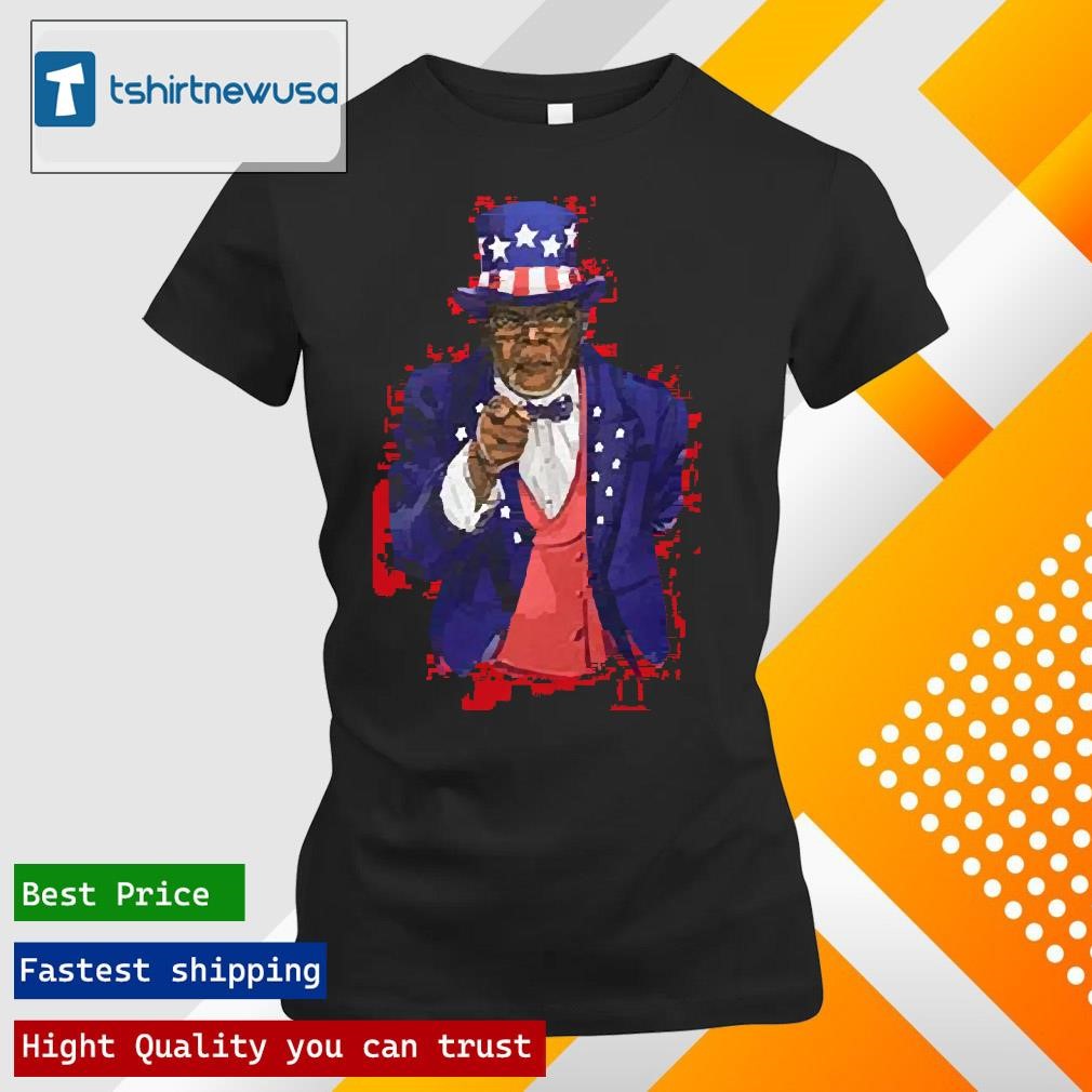 Top Sam Jackson Uncle Sam Super Bowl LIX Halftime Show 2025 T Shirt ...