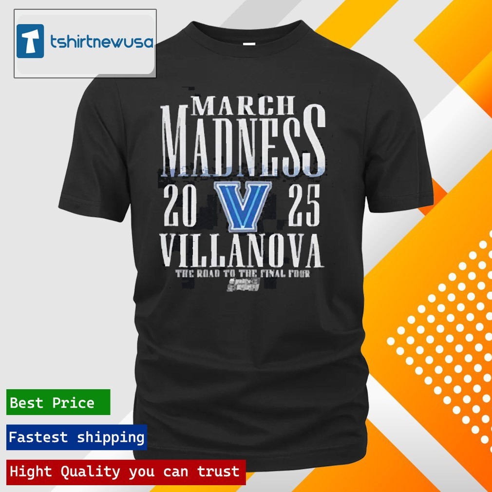 Design Villanova Wildcats 2025 NCAA Men’s Basketball March Madness ...
