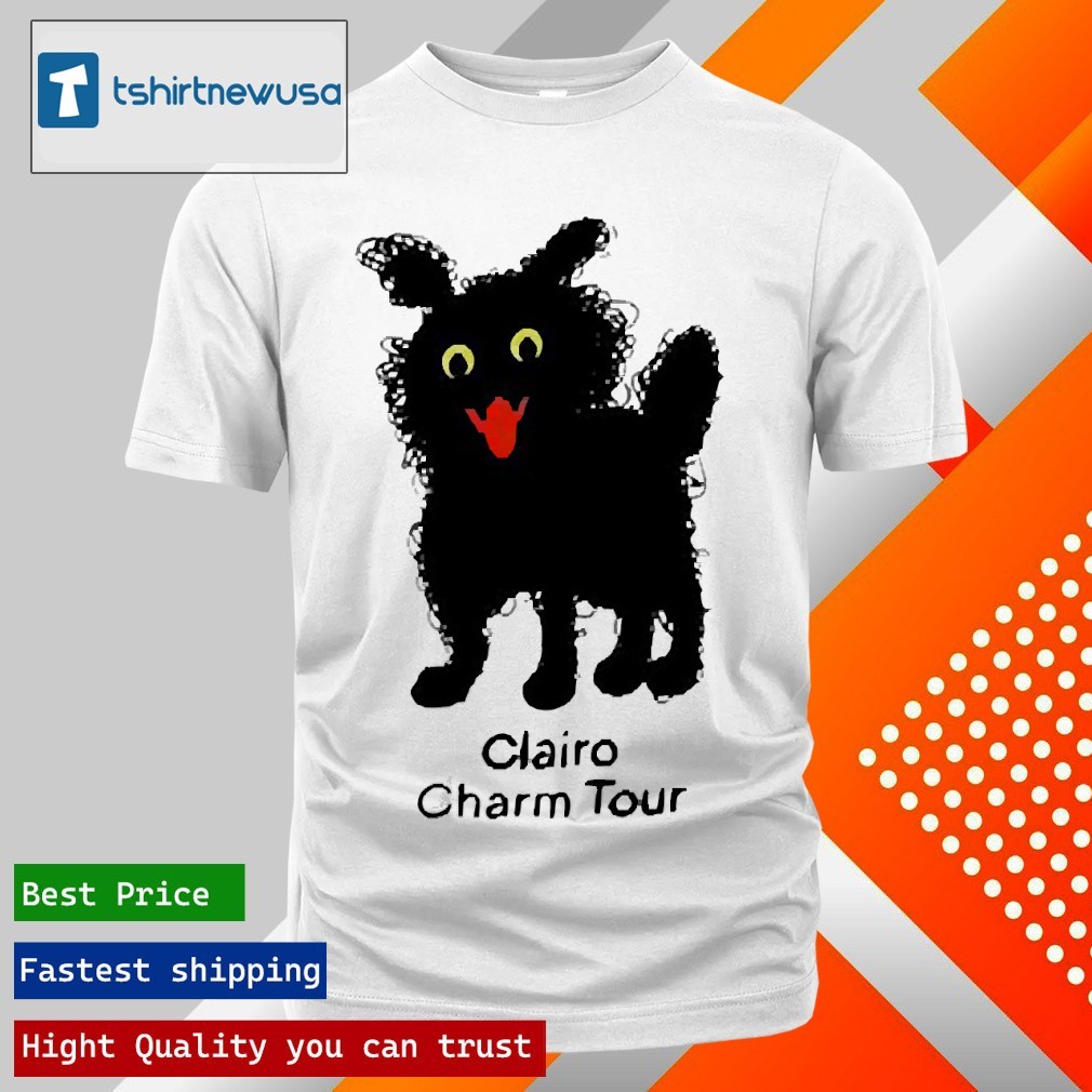 Funny Clairo Charm Dog Tour 2025 Shirts, hoodie and long sleeve tee