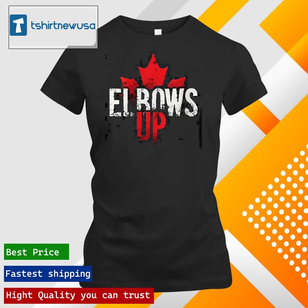 Nice Elbows Up Canada 2025 Shirt, hoodie and long sleeve tee