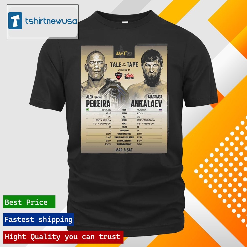 Official Ufc 313 Headliners Measure Up Tale Of The Tape Alex Poatan ...