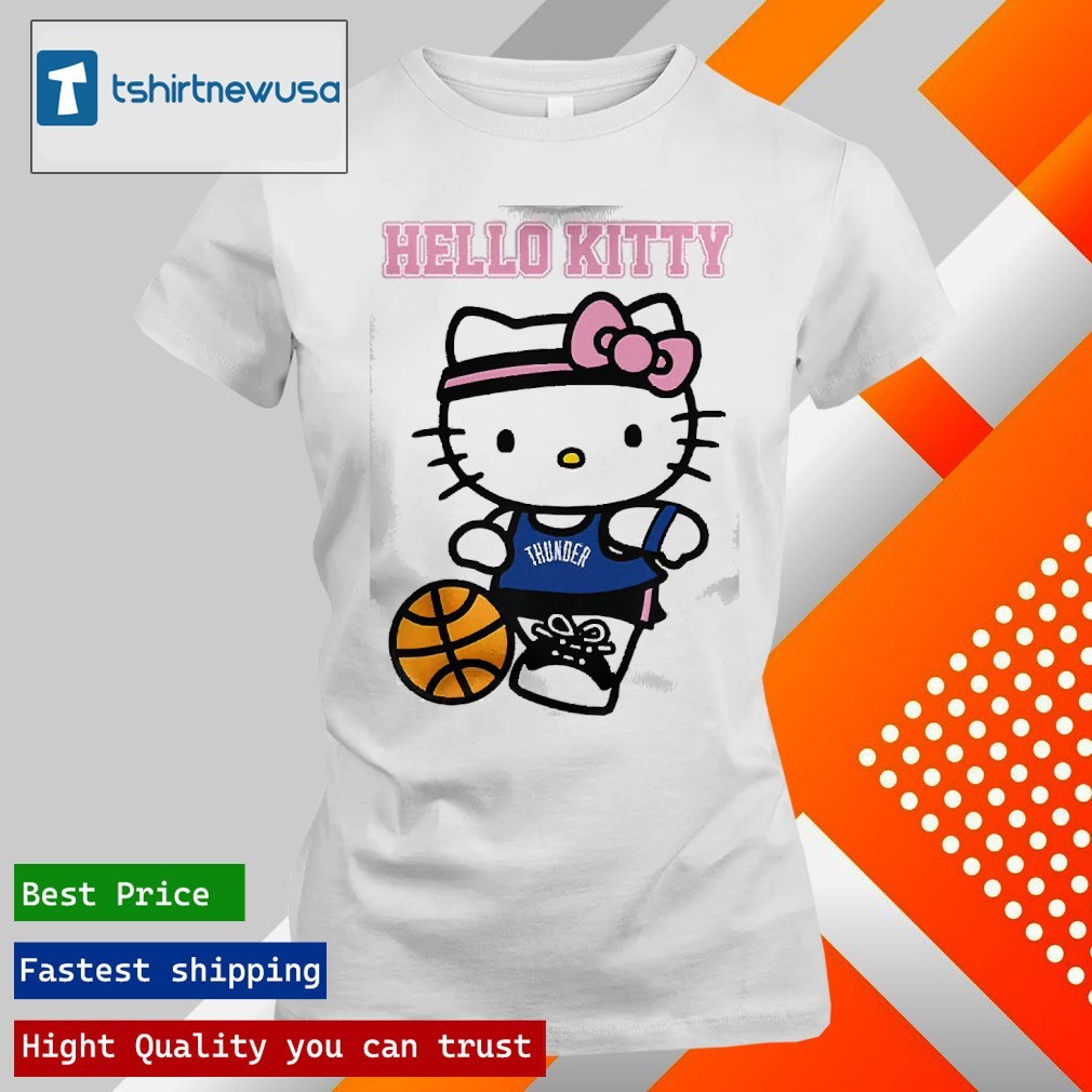 Original Oklahoma City Thunder x Hello Kitty 2025 T-Shirts, hoodie and long sleeve tee