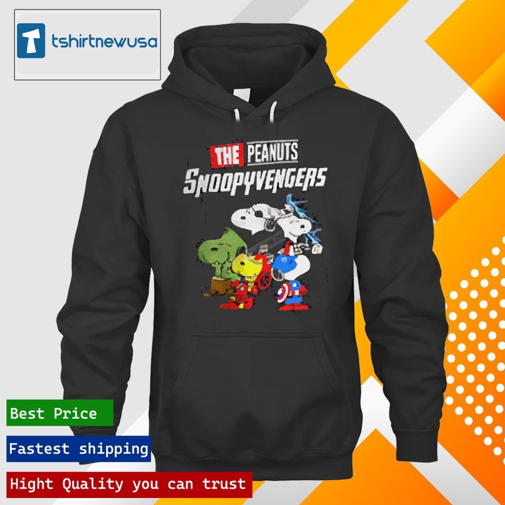 Original The Peanuts Snoopy Avengers cartoon 2025 T Shirts, hoodie and ...