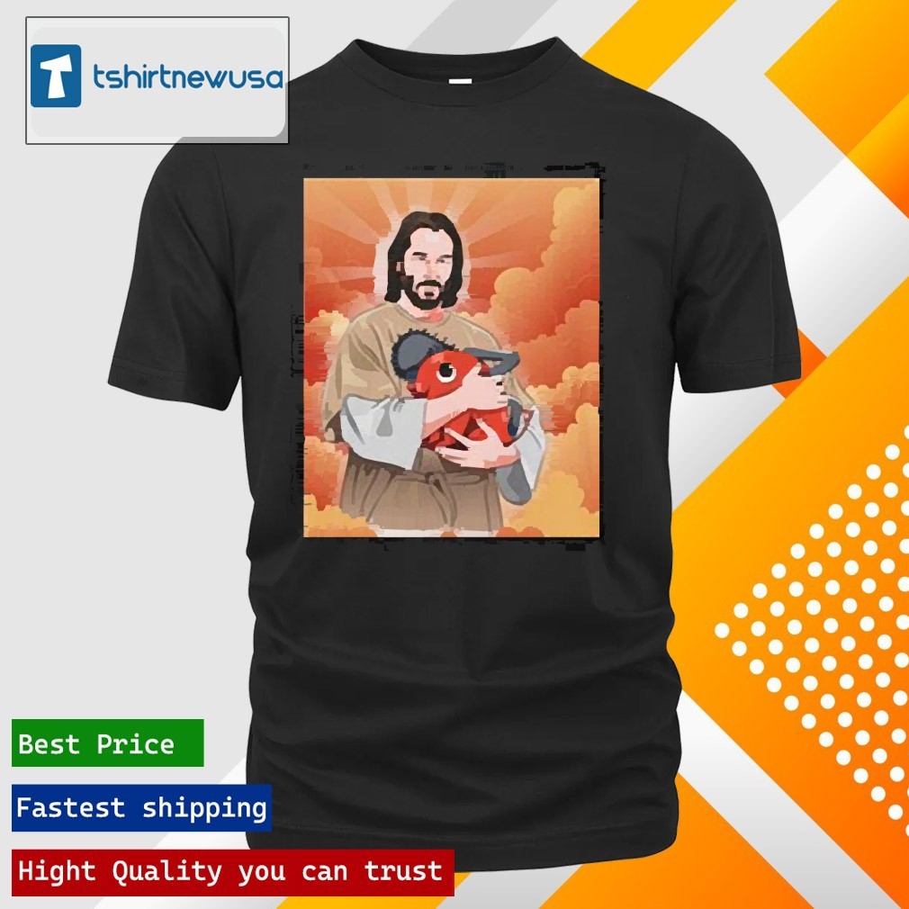 Official Ryan Colt Levy Keanu And Pochita Saint Wick 2025 T Shirt ...